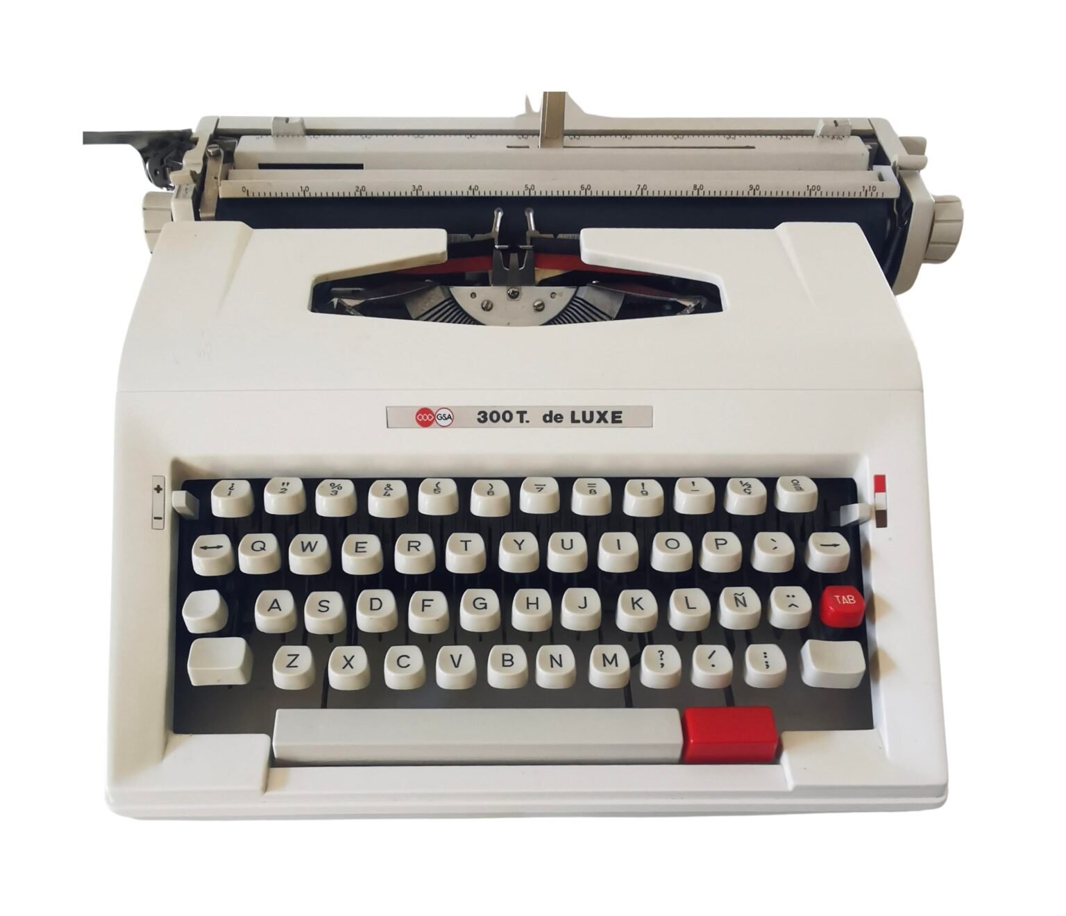 GSA 300T de Luxe Typewriter | 1980s Restored Model